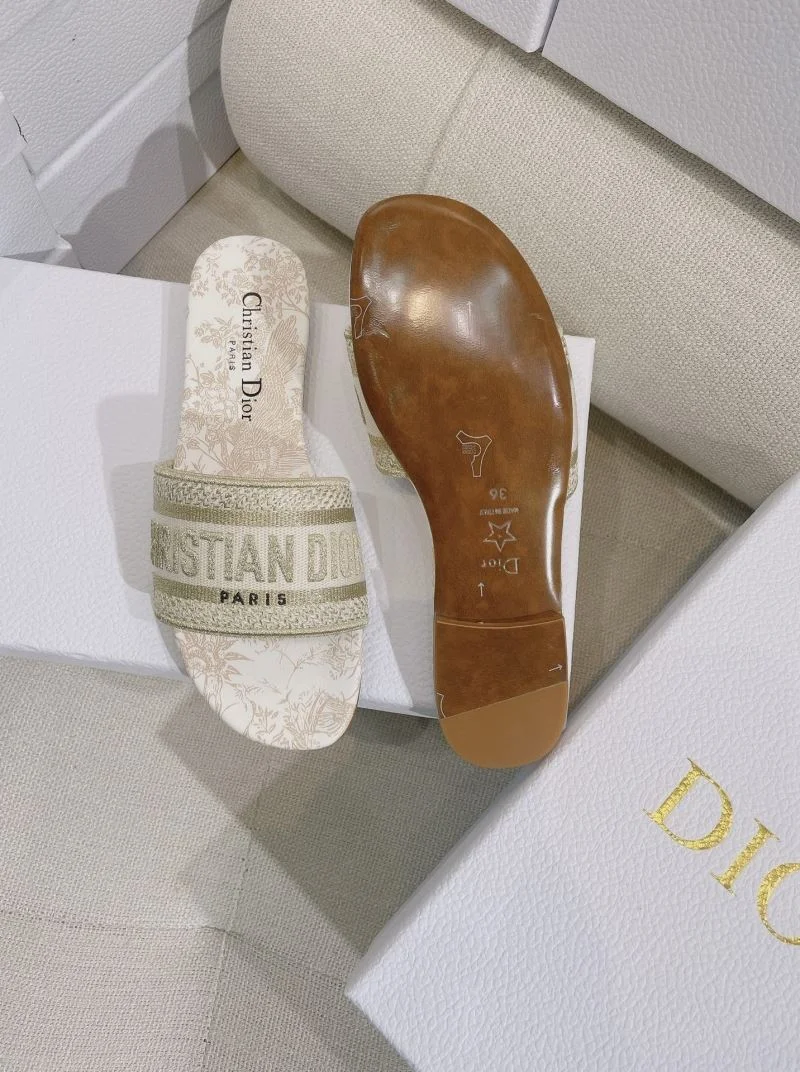 1:1 copy Christian Dior Slippers