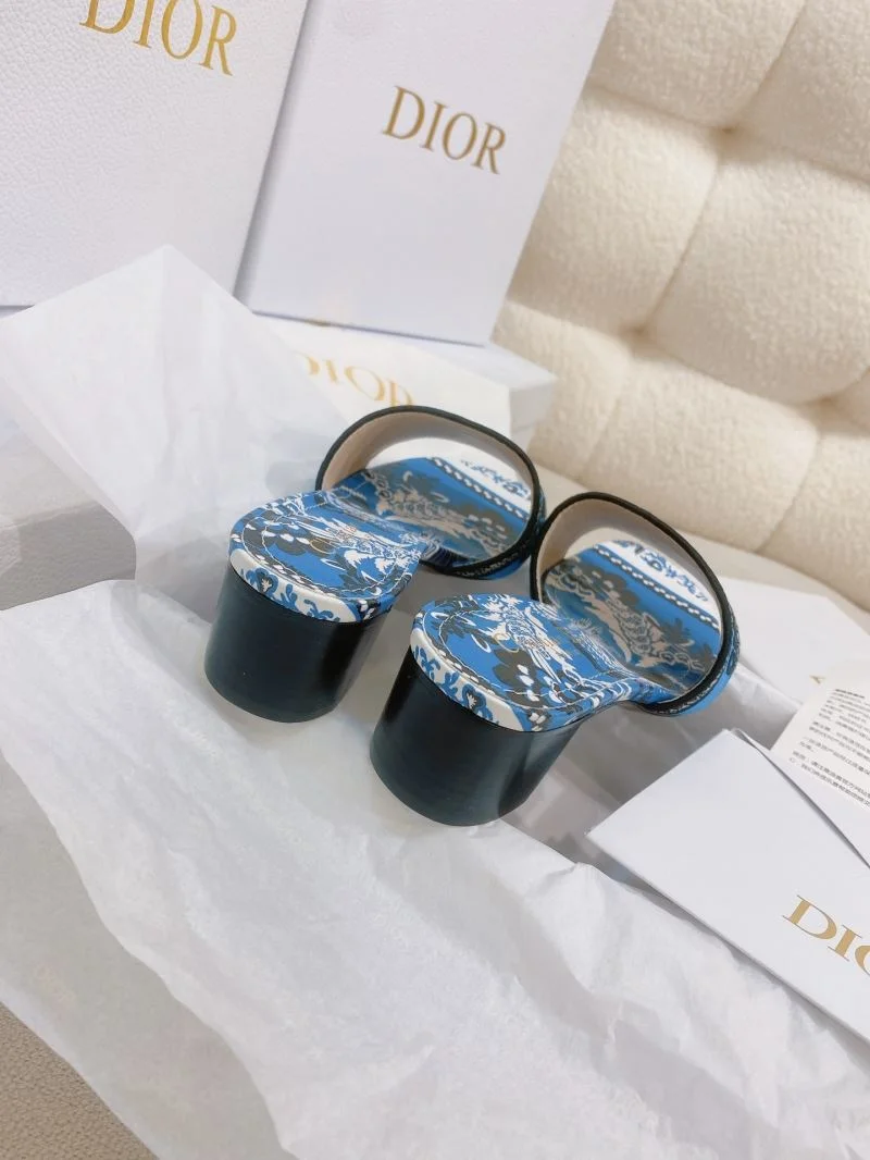Brand-authenticated Christian Dior Slippers