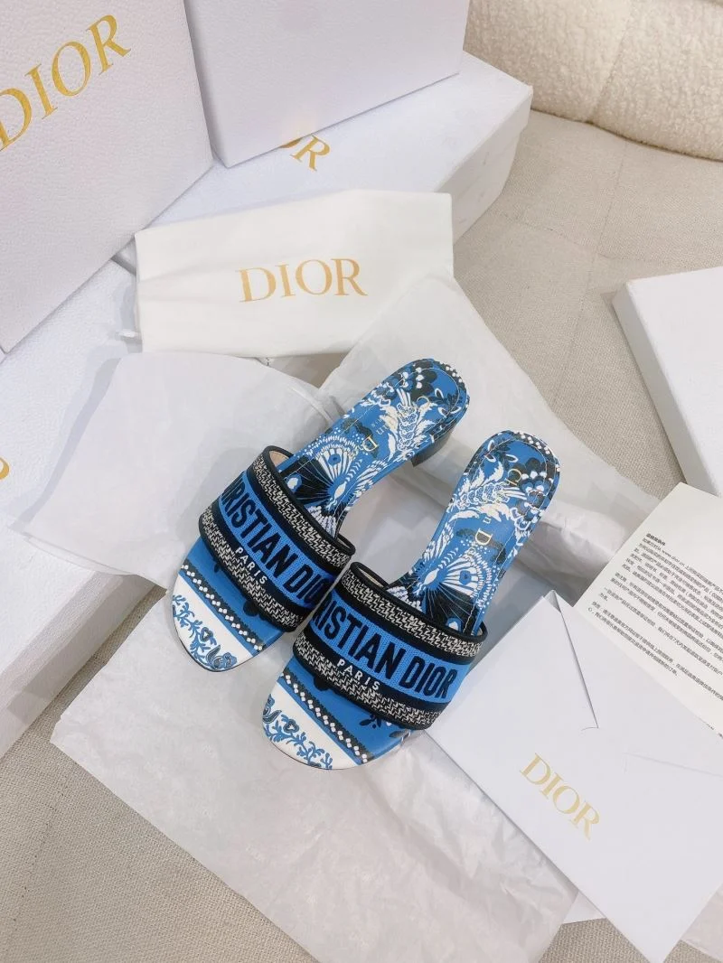 Brand-authenticated Christian Dior Slippers