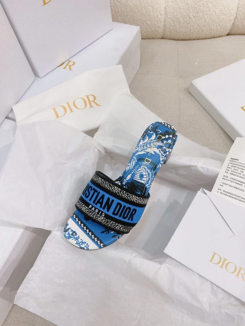 Brand-authenticated Christian Dior Slippers