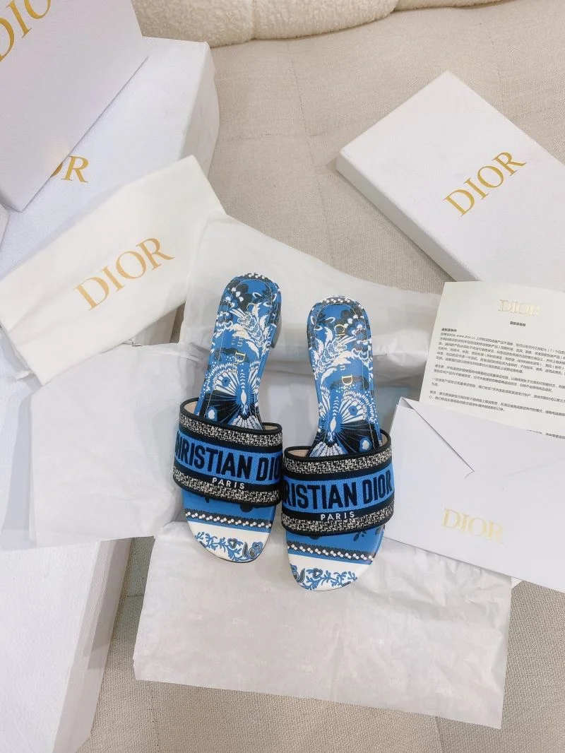 Brand-authenticated Christian Dior Slippers