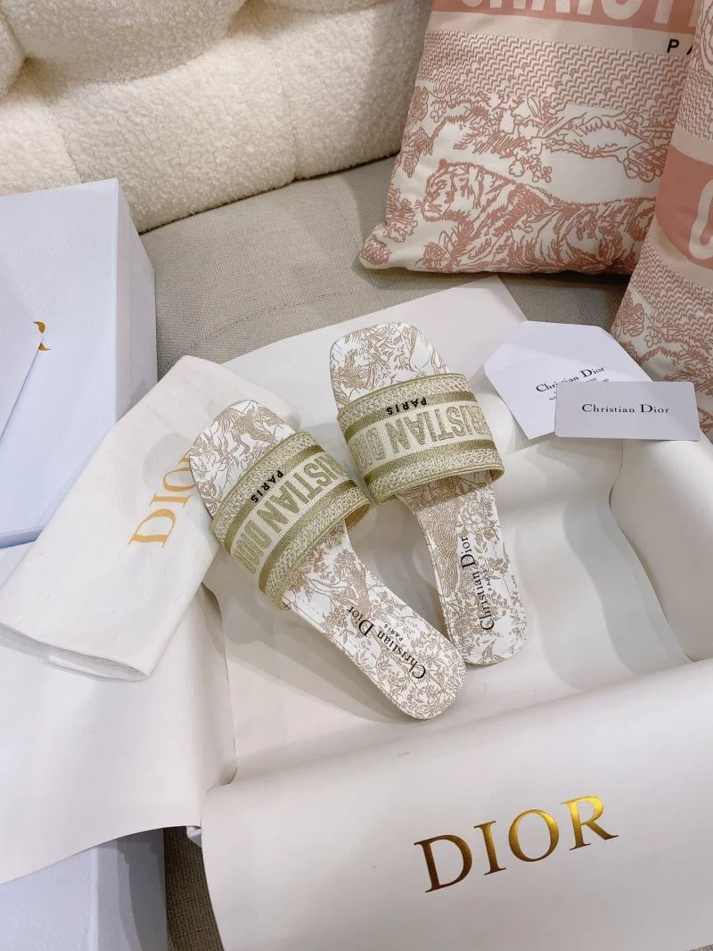 Real Christian Dior Slippers