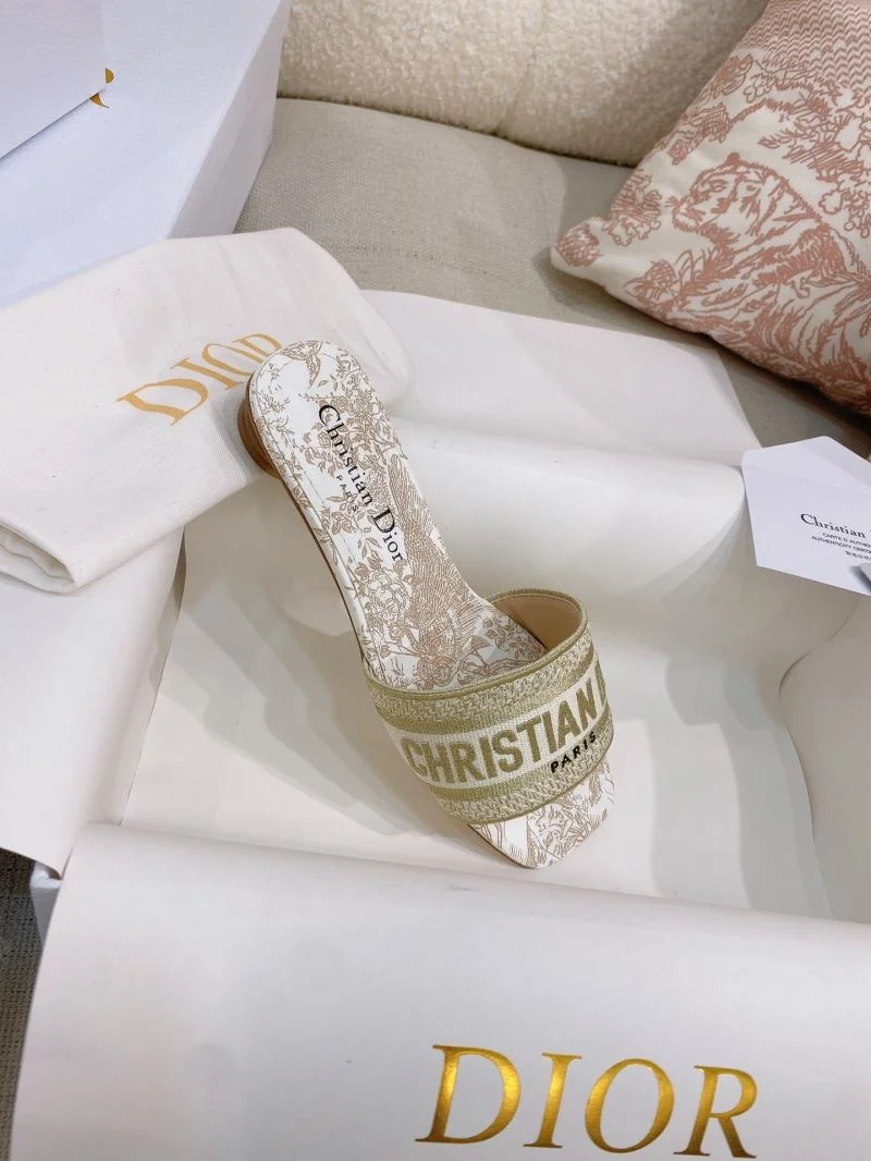 Real Christian Dior Slippers