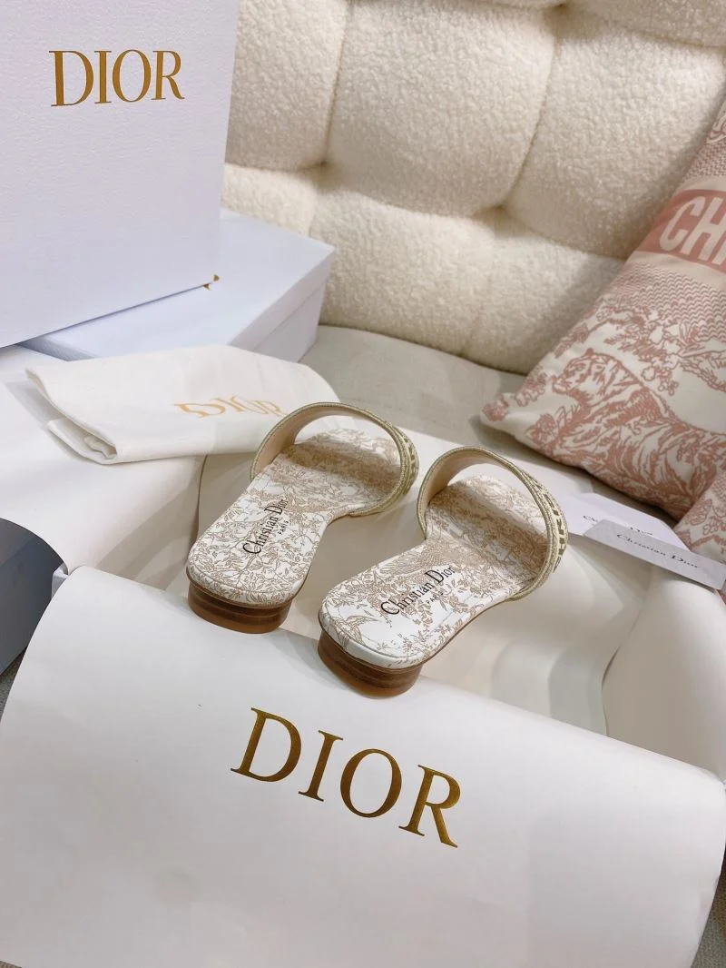 Real Christian Dior Slippers