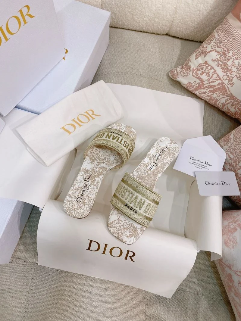 Real Christian Dior Slippers