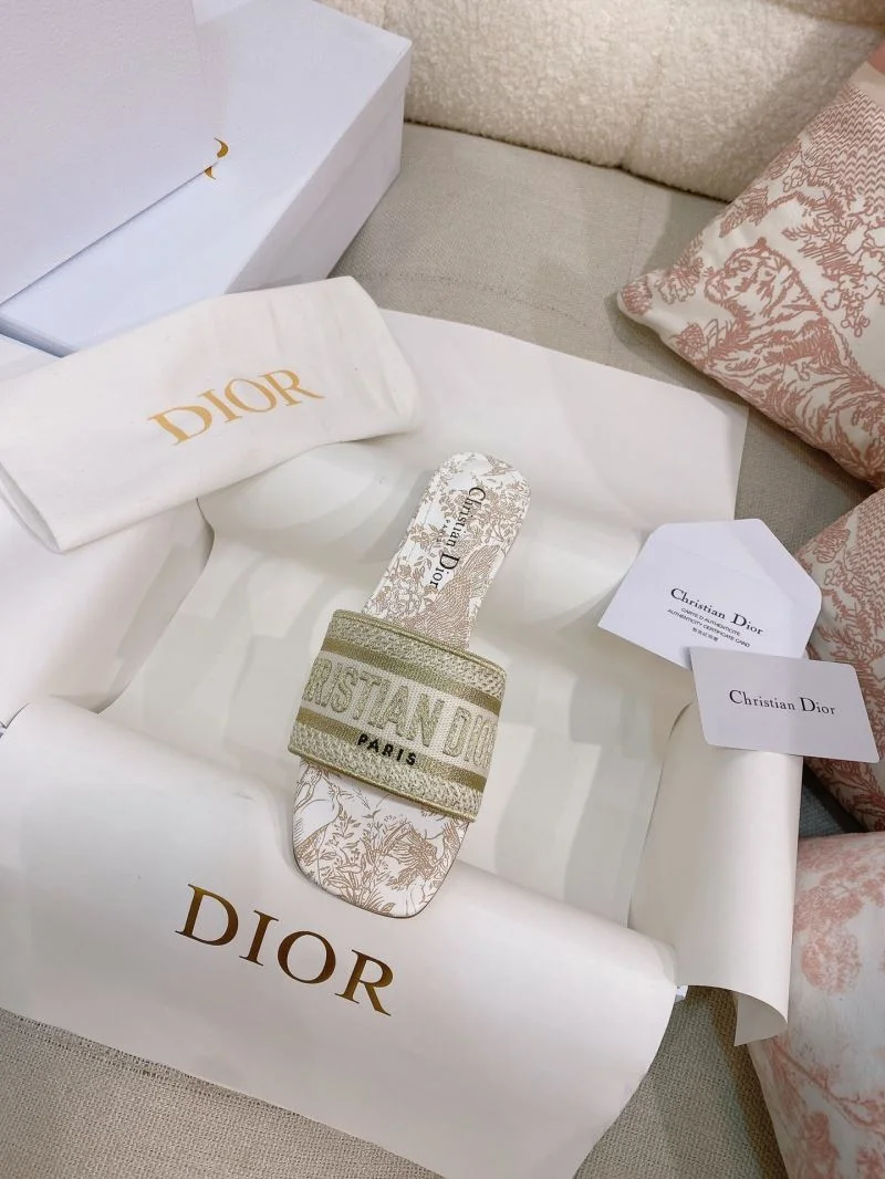 Real Christian Dior Slippers