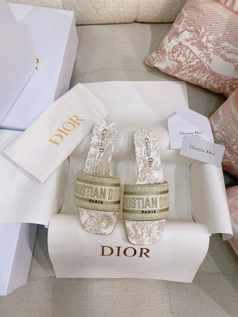 Real Christian Dior Slippers