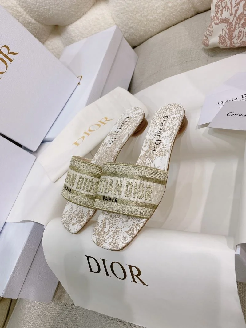 Real Christian Dior Slippers