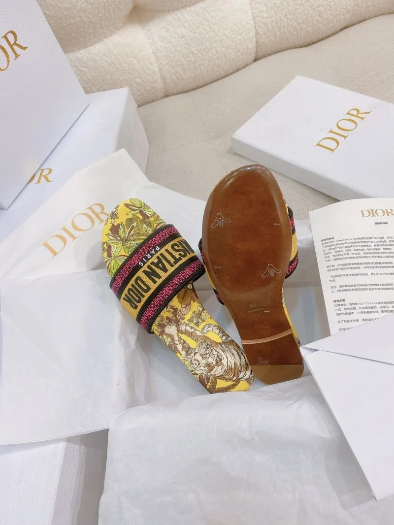 Accurate model Christian Dior Slippers