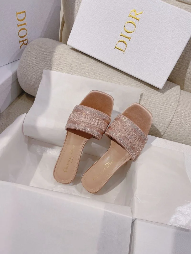 Precise copy Christian Dior Slippers