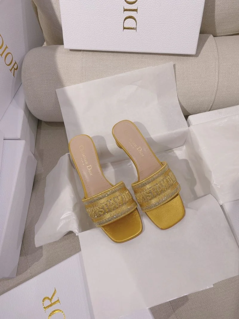 Authentic Christian Dior Slippers