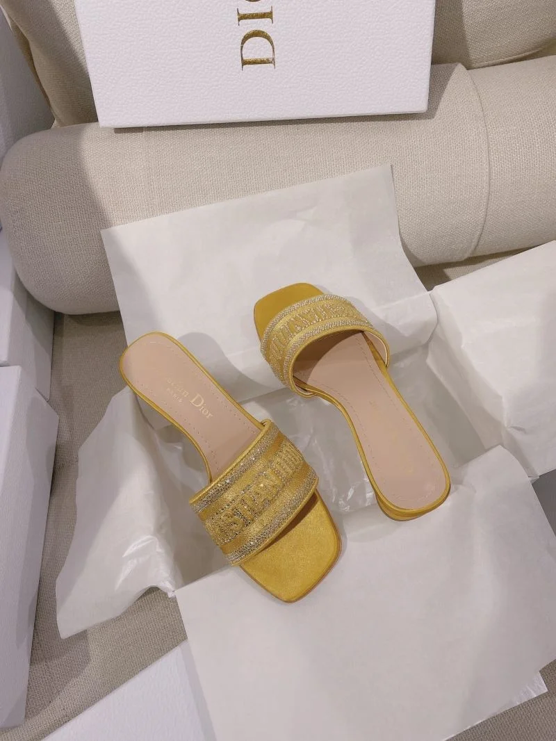 Authentic Christian Dior Slippers