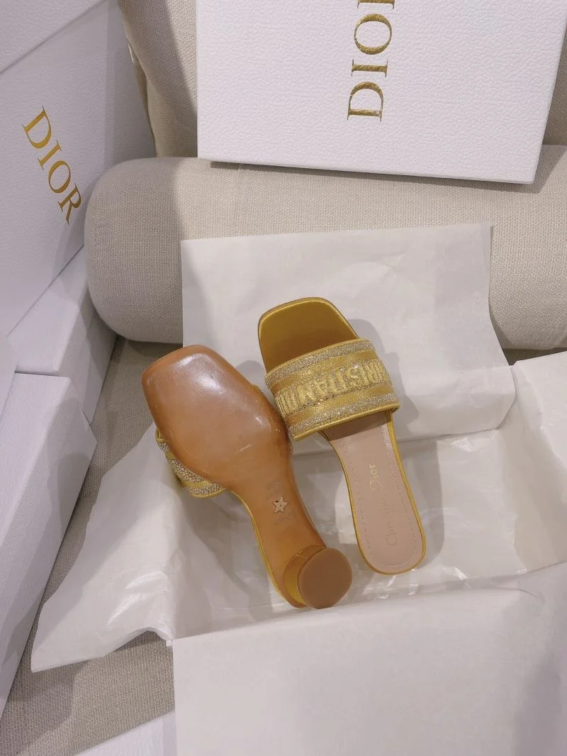 Authentic Christian Dior Slippers