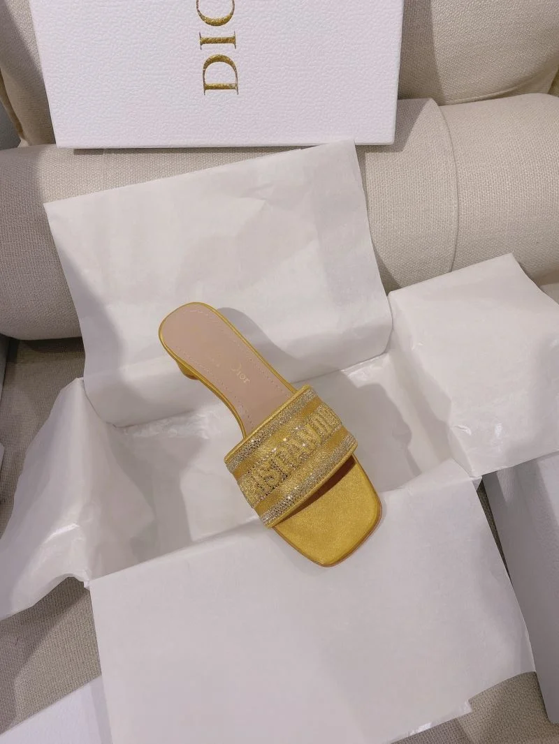 Authentic Christian Dior Slippers