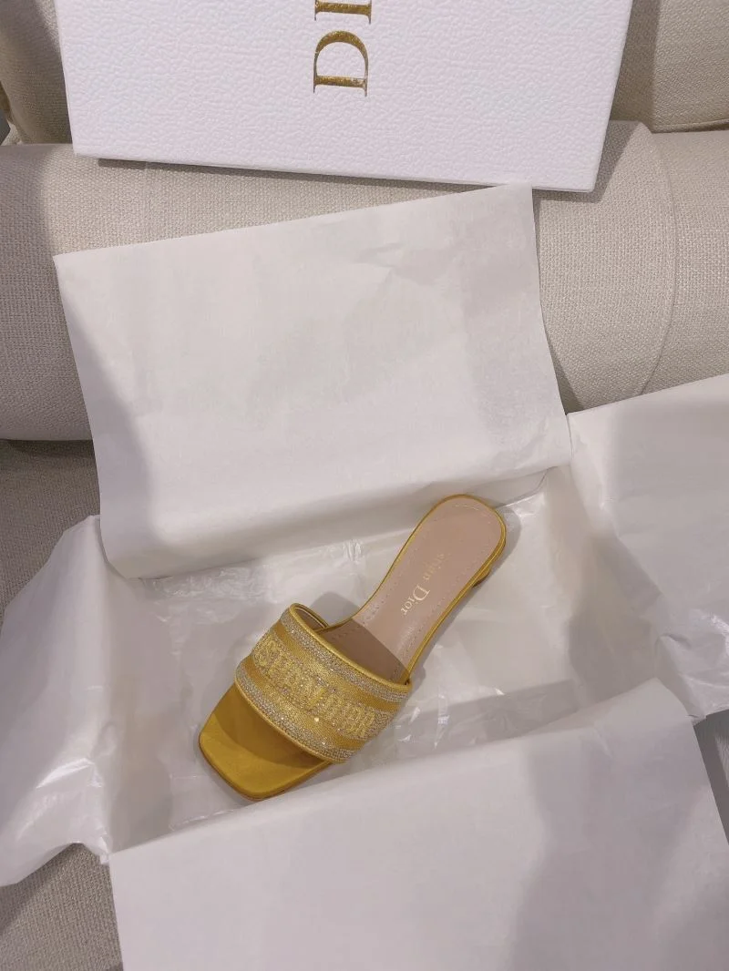 Authentic Christian Dior Slippers