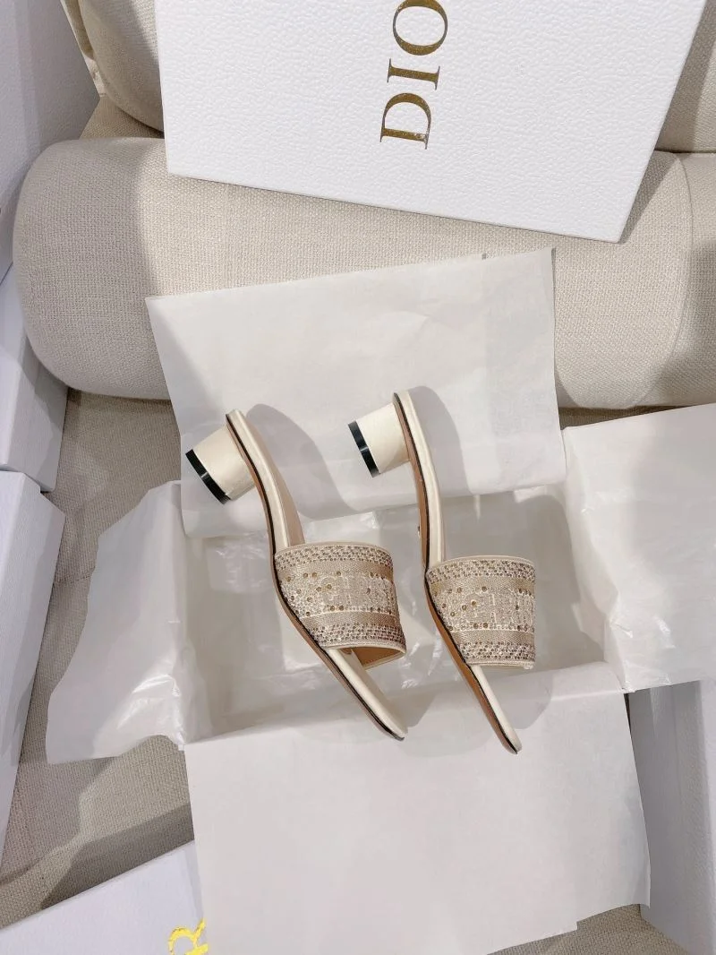 Genuine Christian Dior Slippers