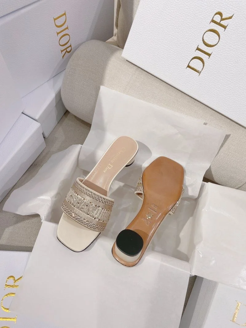 Genuine Christian Dior Slippers