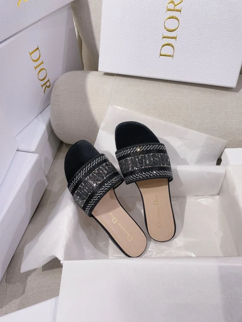 Real Christian Dior Slippers