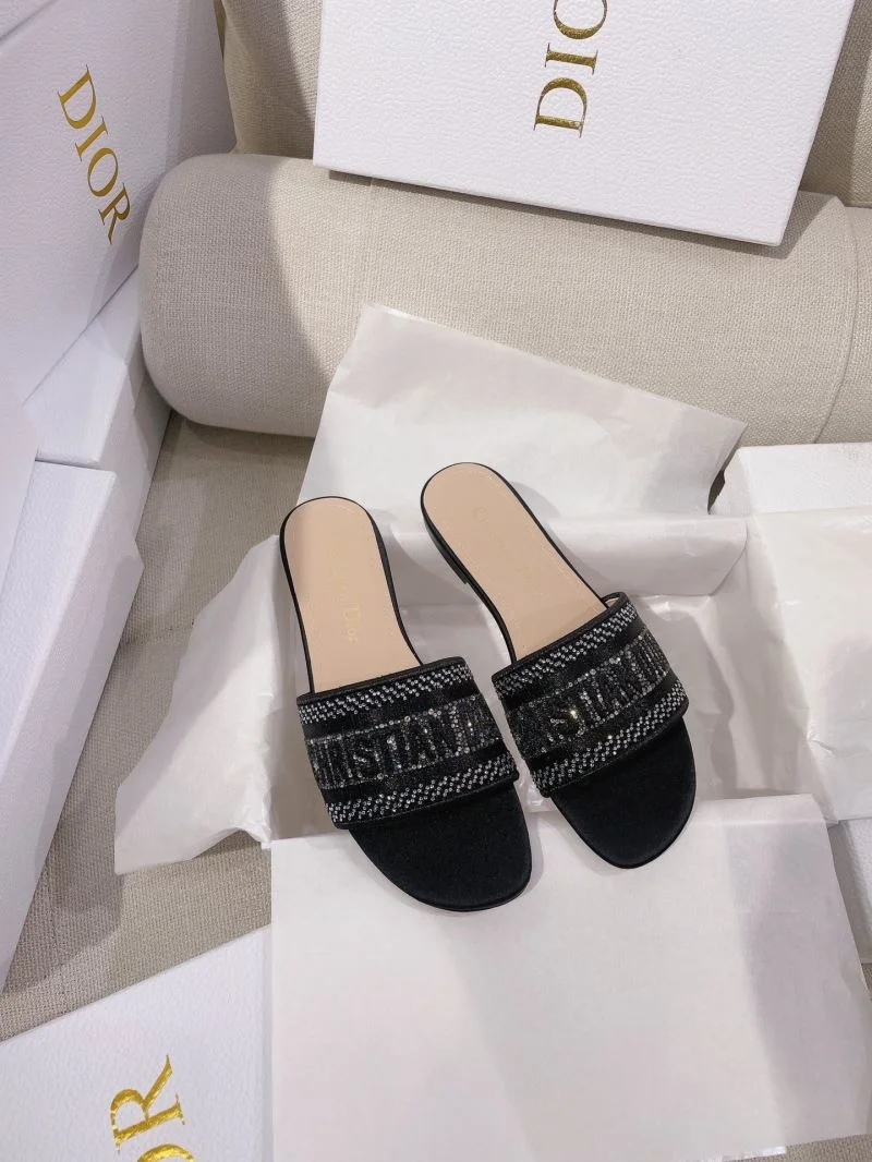 Real Christian Dior Slippers