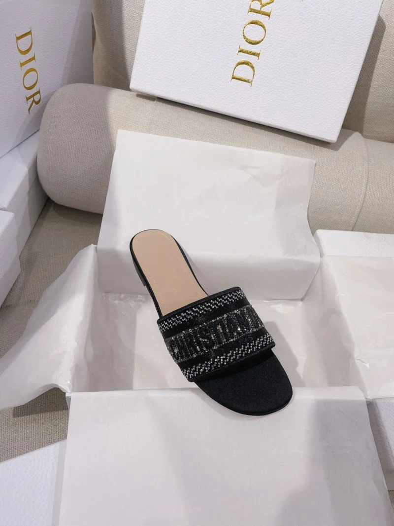 Real Christian Dior Slippers