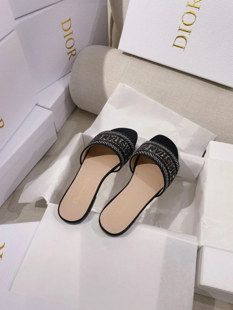 Real Christian Dior Slippers