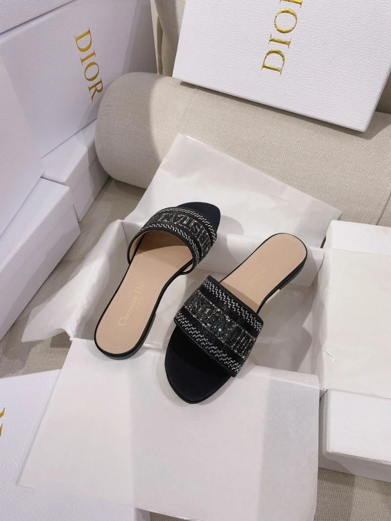 Real Christian Dior Slippers