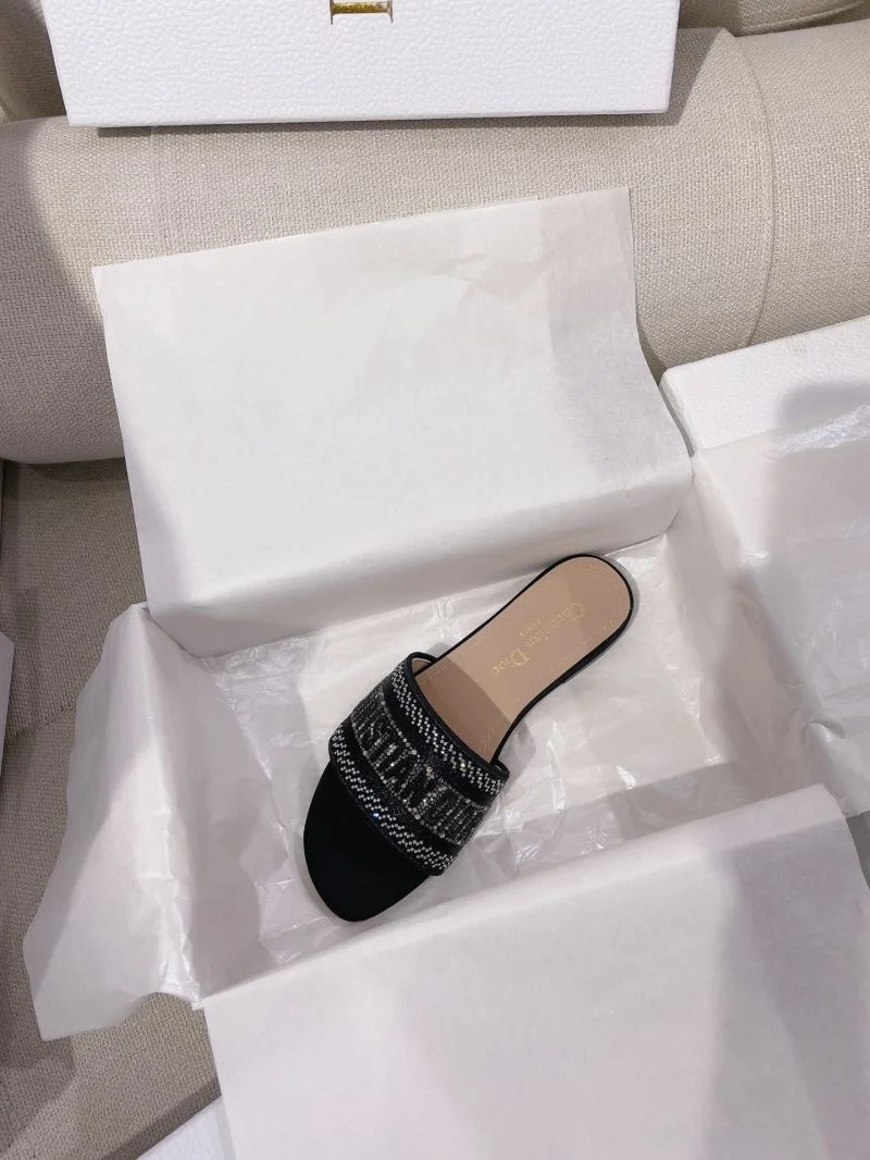 Real Christian Dior Slippers