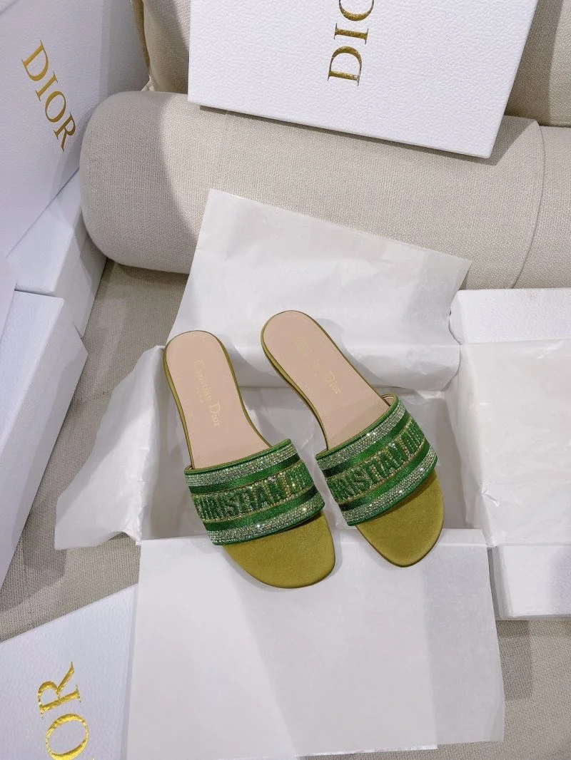 Exact replica Christian Dior Slippers
