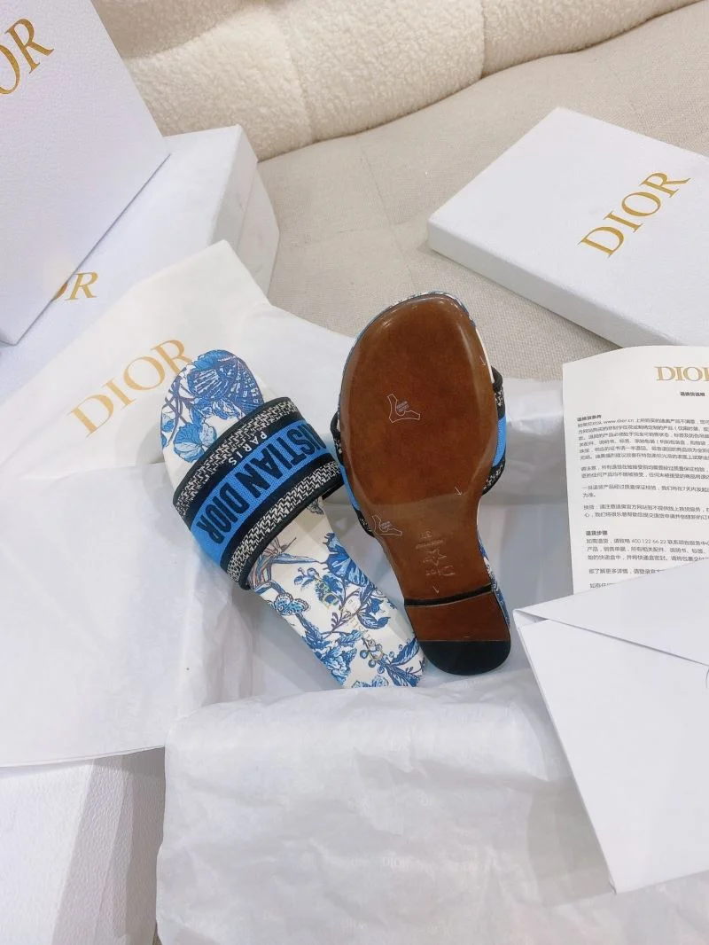 Precise copy Christian Dior Slippers