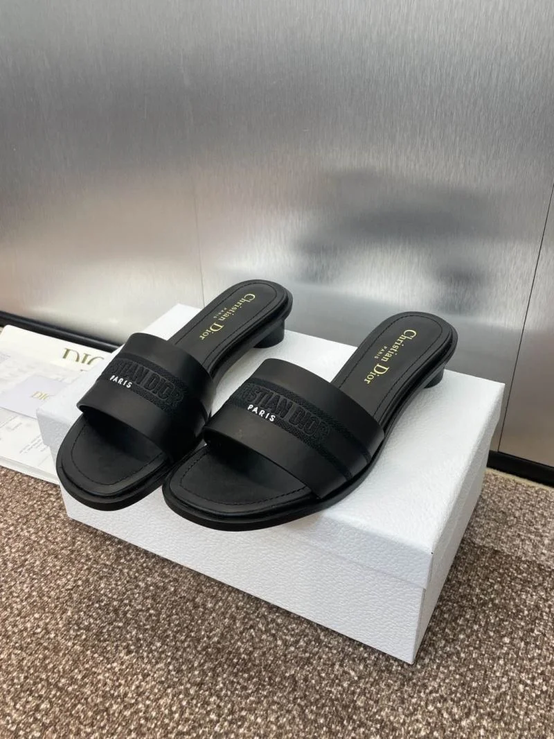 Real Christian Dior Slippers