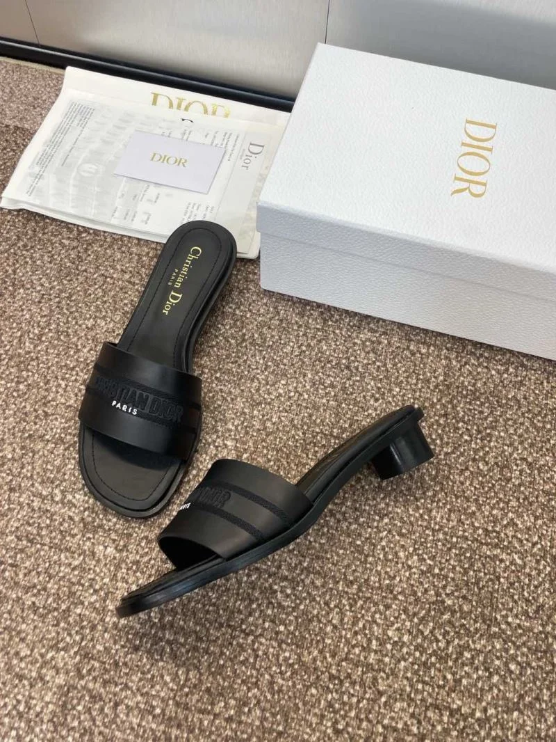 Real Christian Dior Slippers