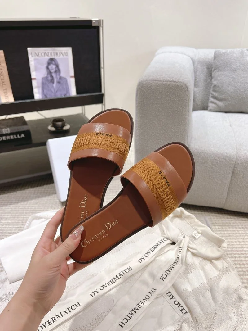 Genuine Christian Dior Slippers