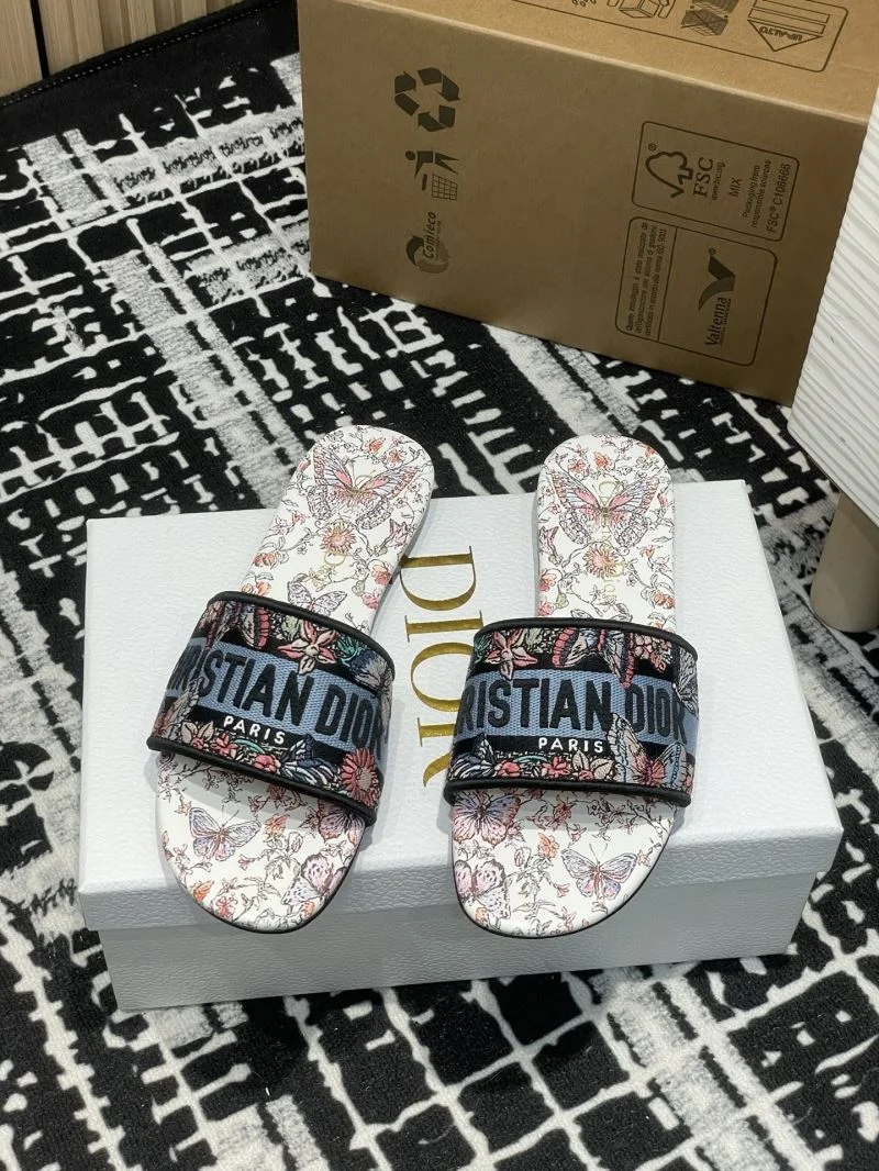 1:1 copy Christian Dior Slippers