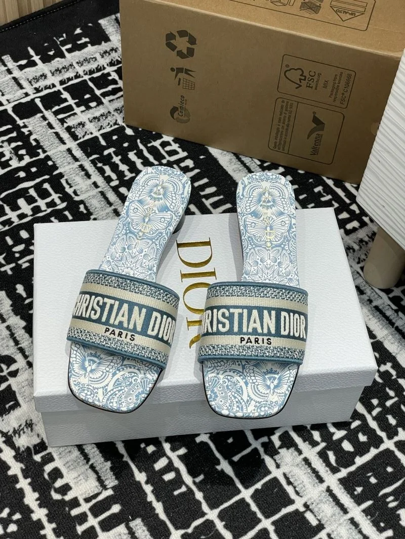Real Christian Dior Slippers