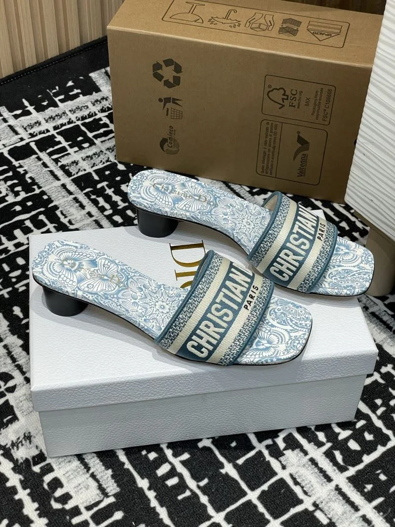 Real Christian Dior Slippers