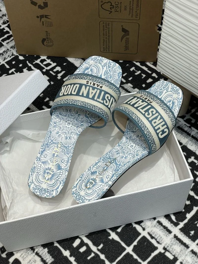 Real Christian Dior Slippers