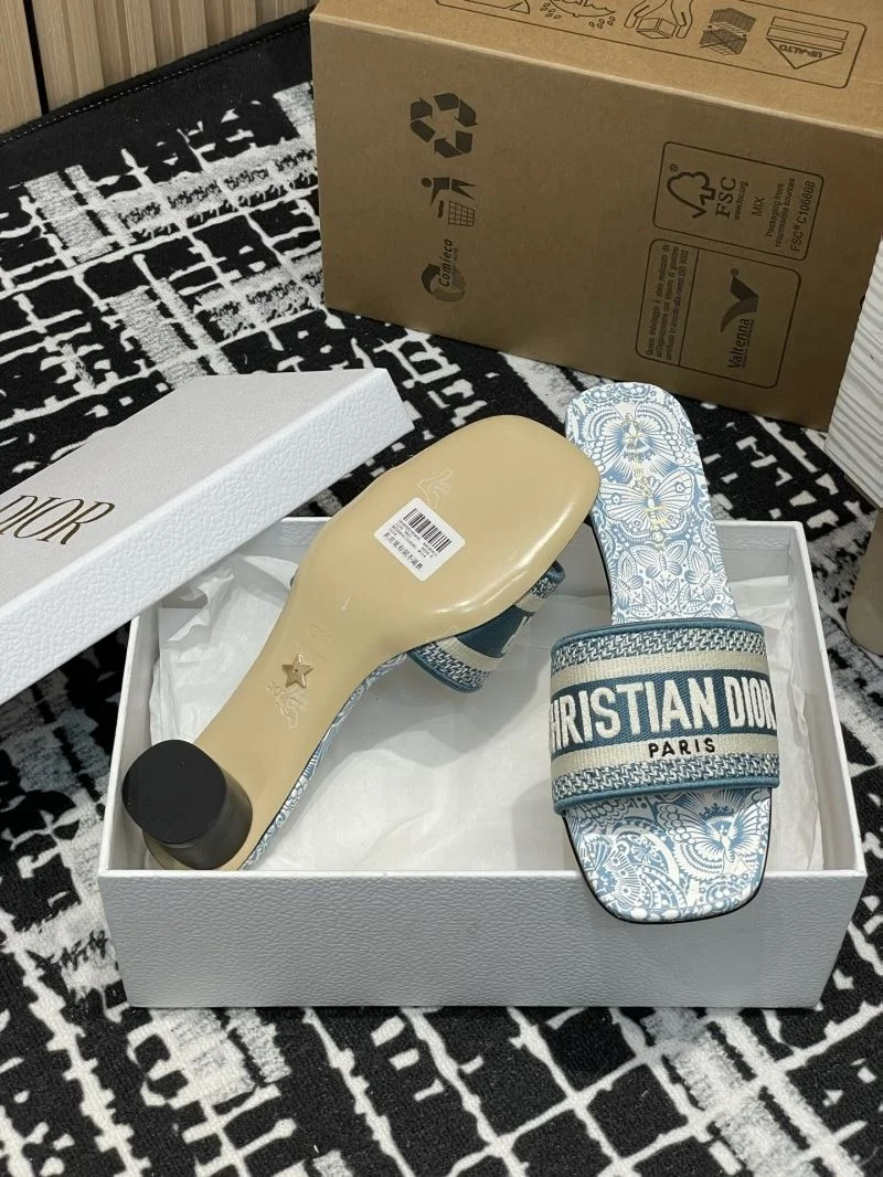 Real Christian Dior Slippers
