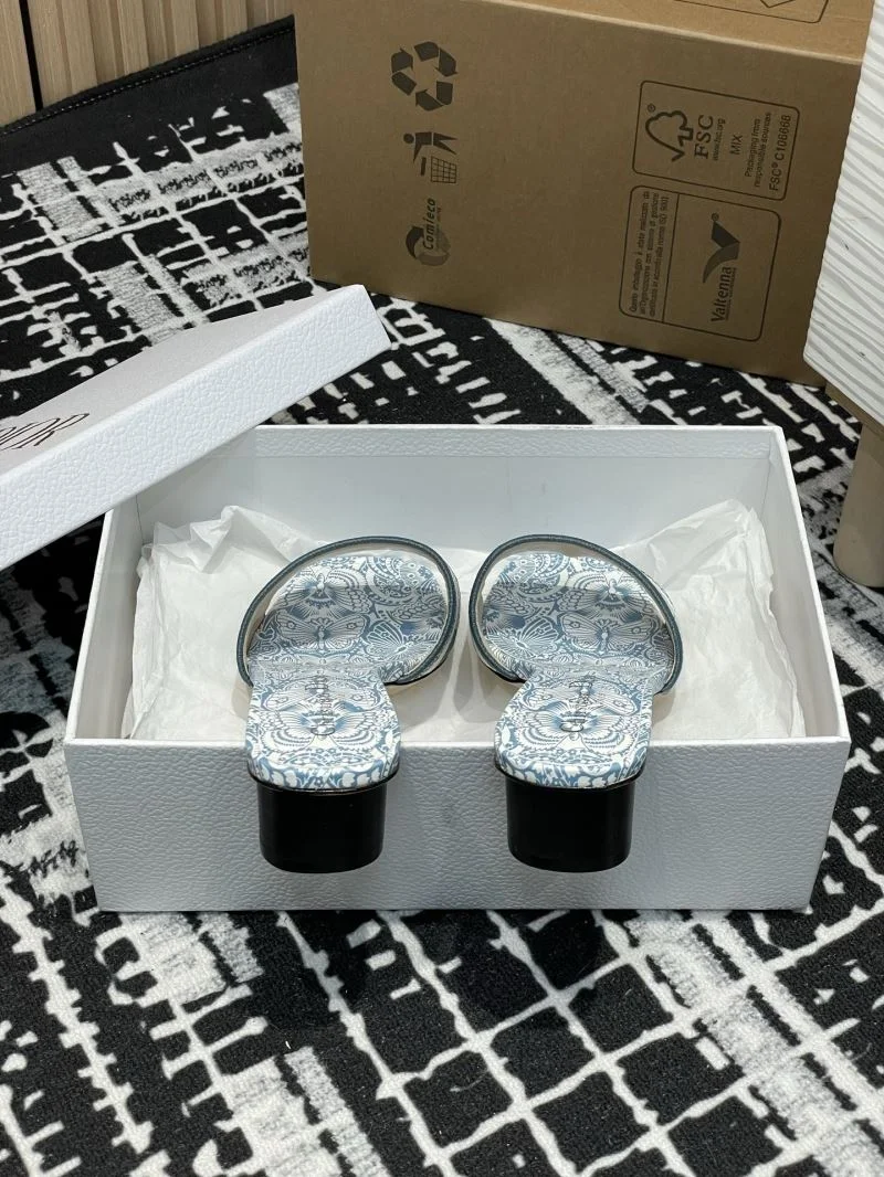 Real Christian Dior Slippers