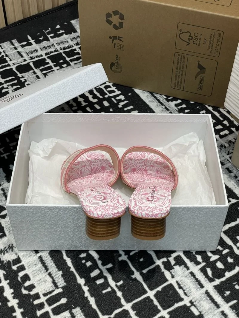 Accurate model Christian Dior Slippers
