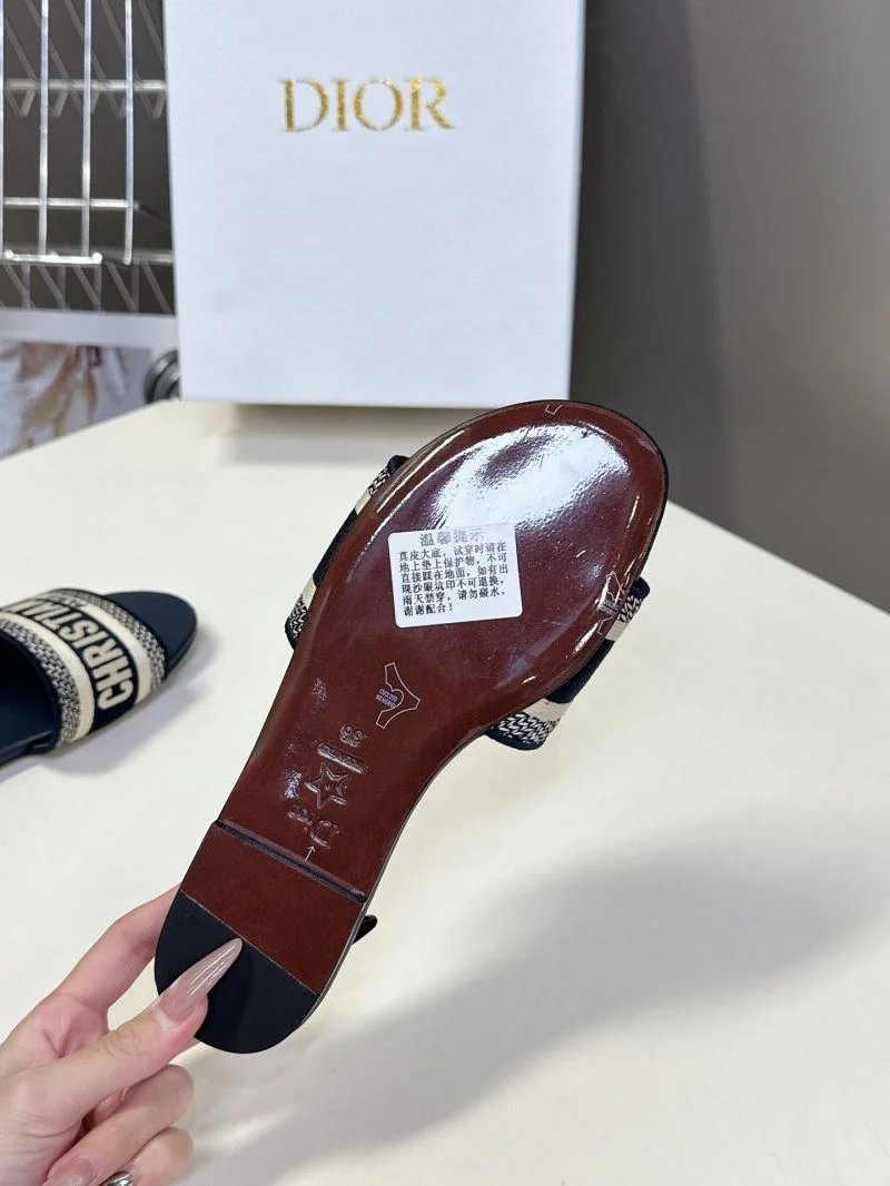 Accurate model Christian Dior Slippers