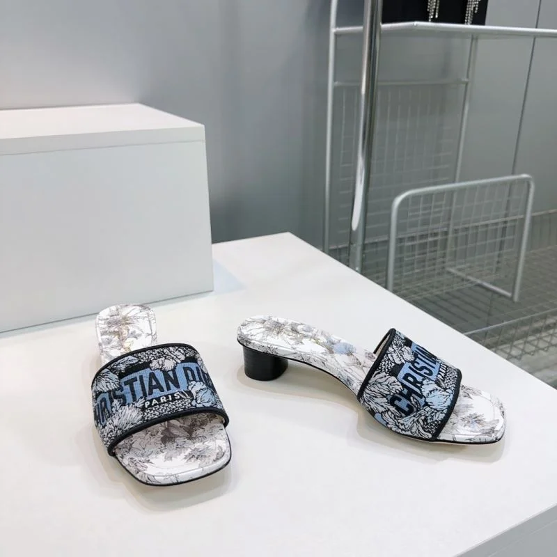 Brand-authenticated Christian Dior Slippers