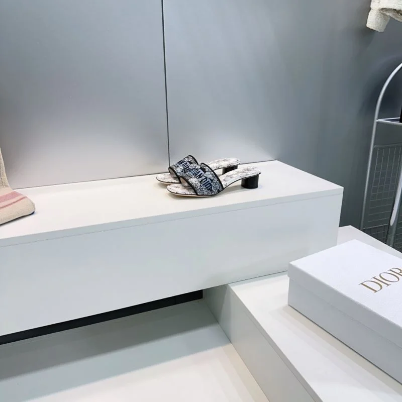 Brand-authenticated Christian Dior Slippers