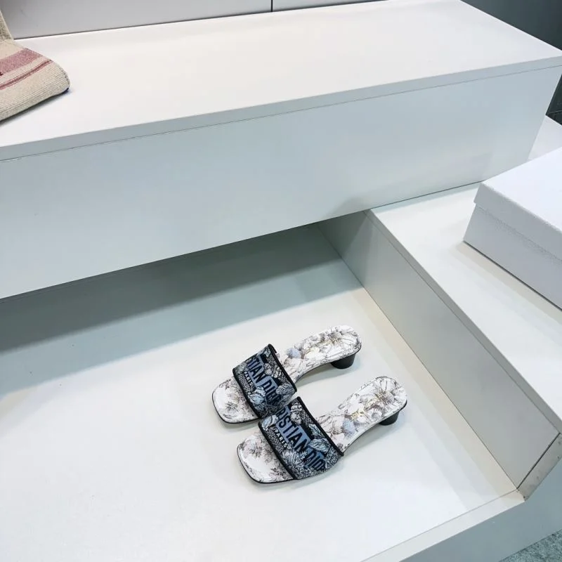 Brand-authenticated Christian Dior Slippers
