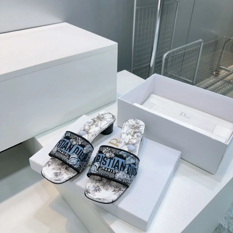 Brand-authenticated Christian Dior Slippers