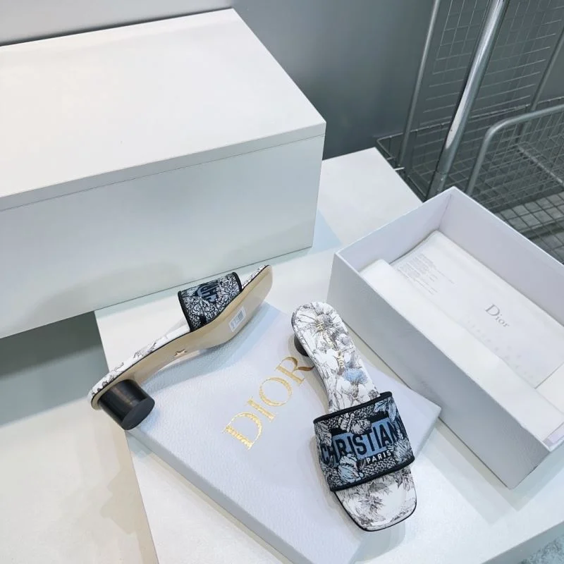 Brand-authenticated Christian Dior Slippers