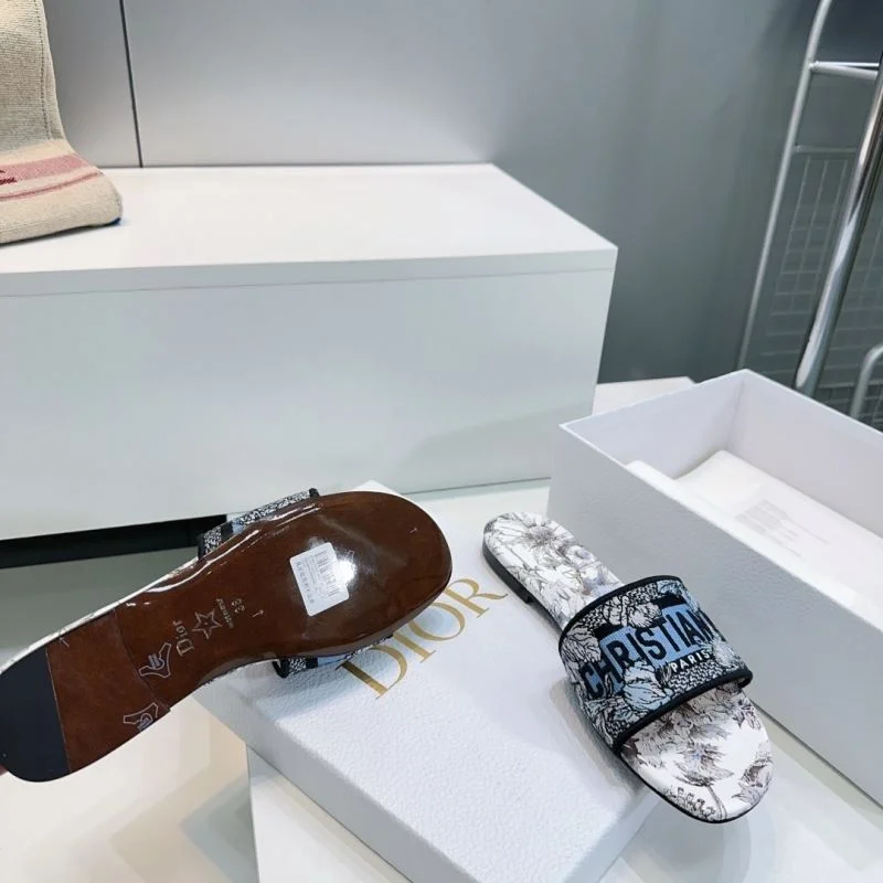 Real Christian Dior Slippers