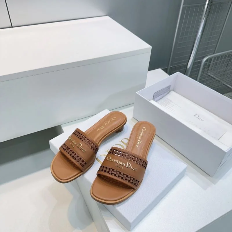 Real Christian Dior Slippers
