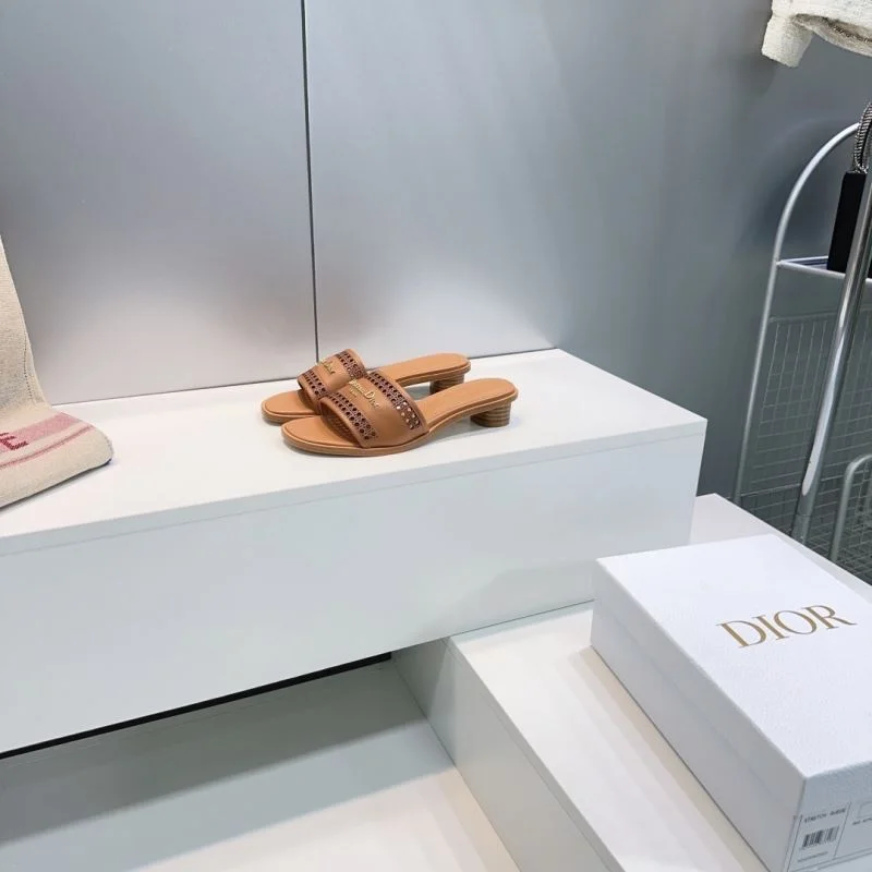 Real Christian Dior Slippers