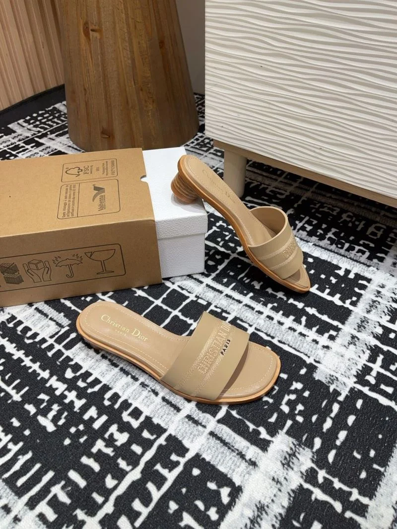 Brand-authenticated Christian Dior Slippers