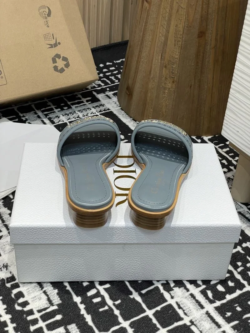 1:1 copy Christian Dior Slippers